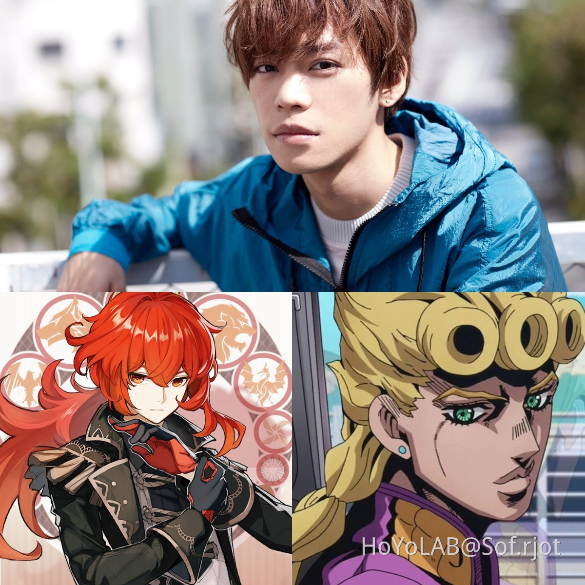 When your favourite characters ever have got the same Japanese VA ...