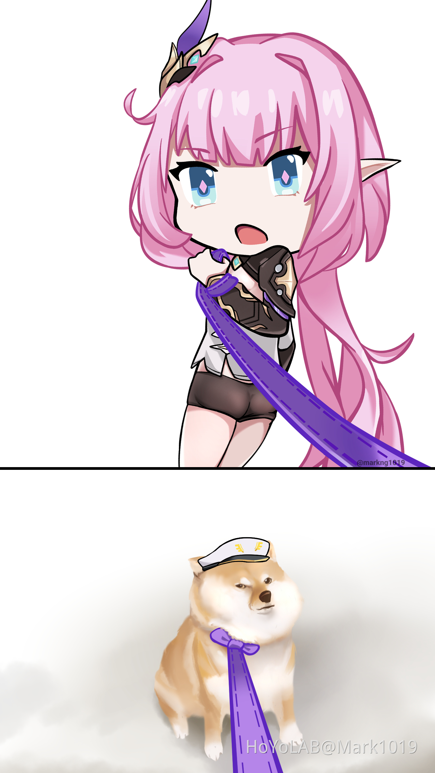 Elysia & Captain Honkai Impact 3rd | HoYoLAB