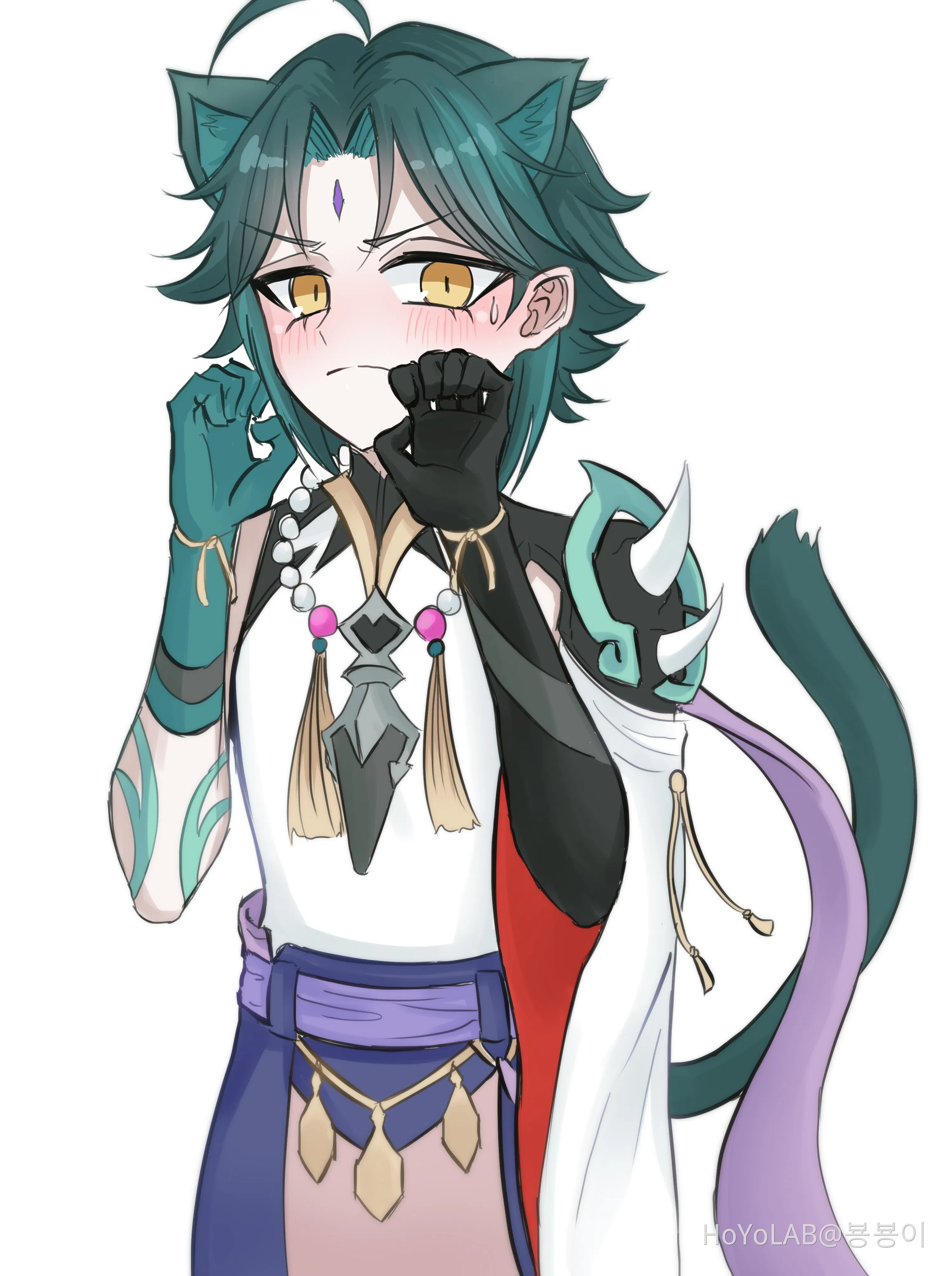 cat Xiao Genshin Impact | HoYoLAB