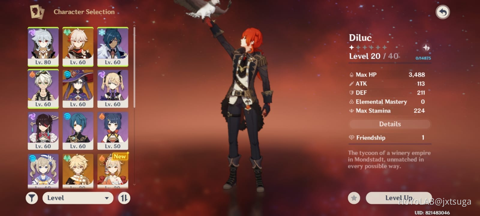 need help with a diluc comp Genshin Impact | HoYoLAB