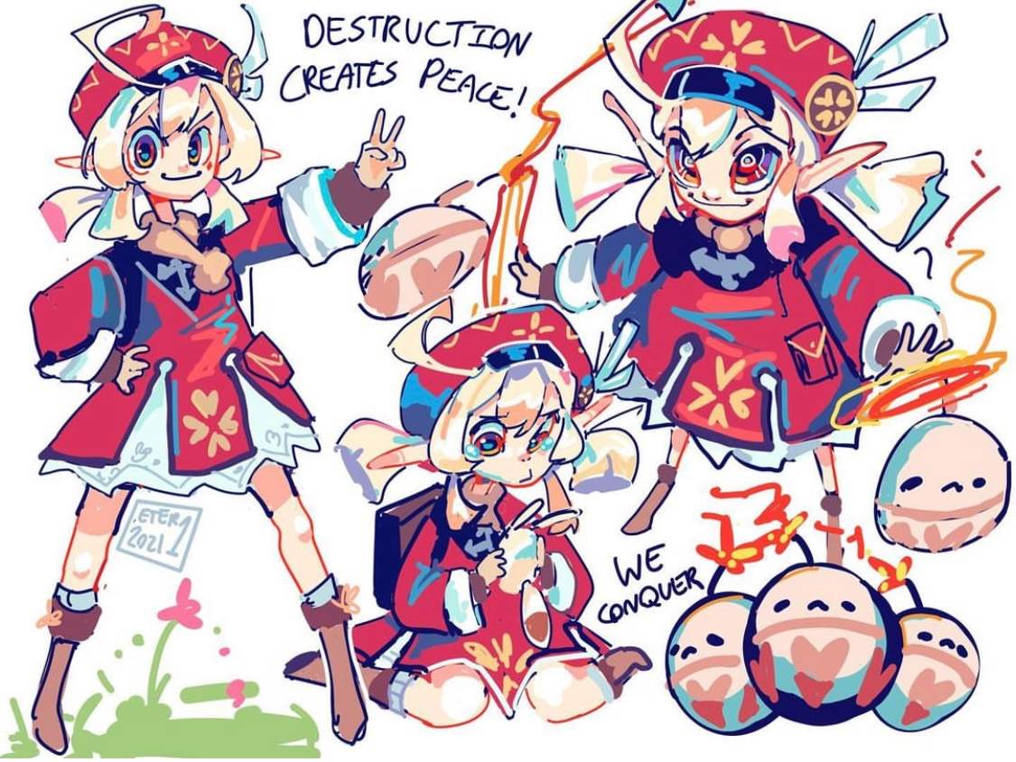 [Fan art share] Eter_nation is easily my favorite genshin artist ...