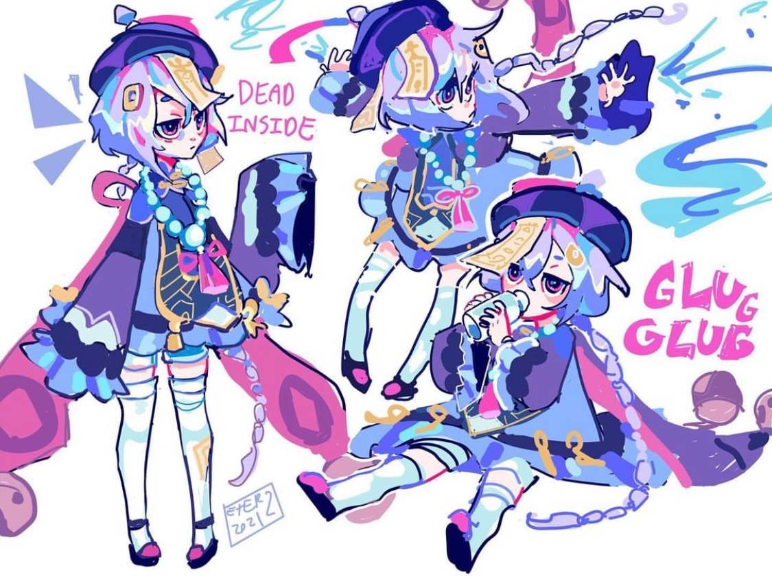 [Fan art share] Eter_nation is easily my favorite genshin artist ...