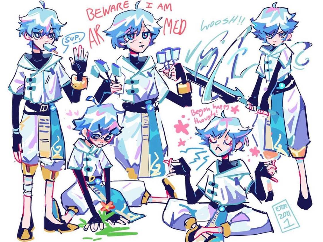 [Fan art share] Eter_nation is easily my favorite genshin artist ...