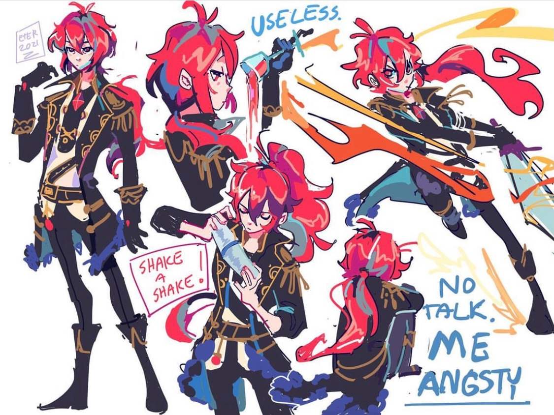 [Fan art share] Eter_nation is easily my favorite genshin artist ...