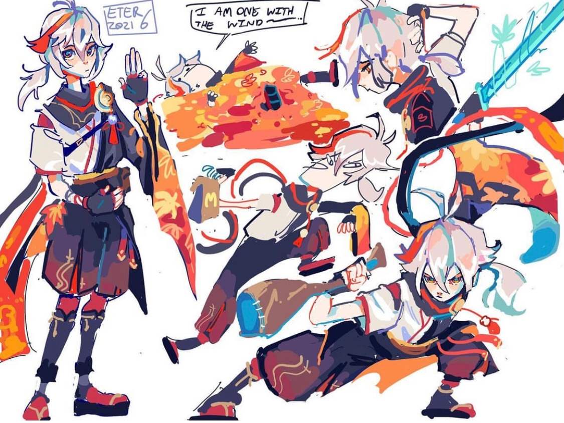 [Fan art share] Eter_nation is easily my favorite genshin artist ...