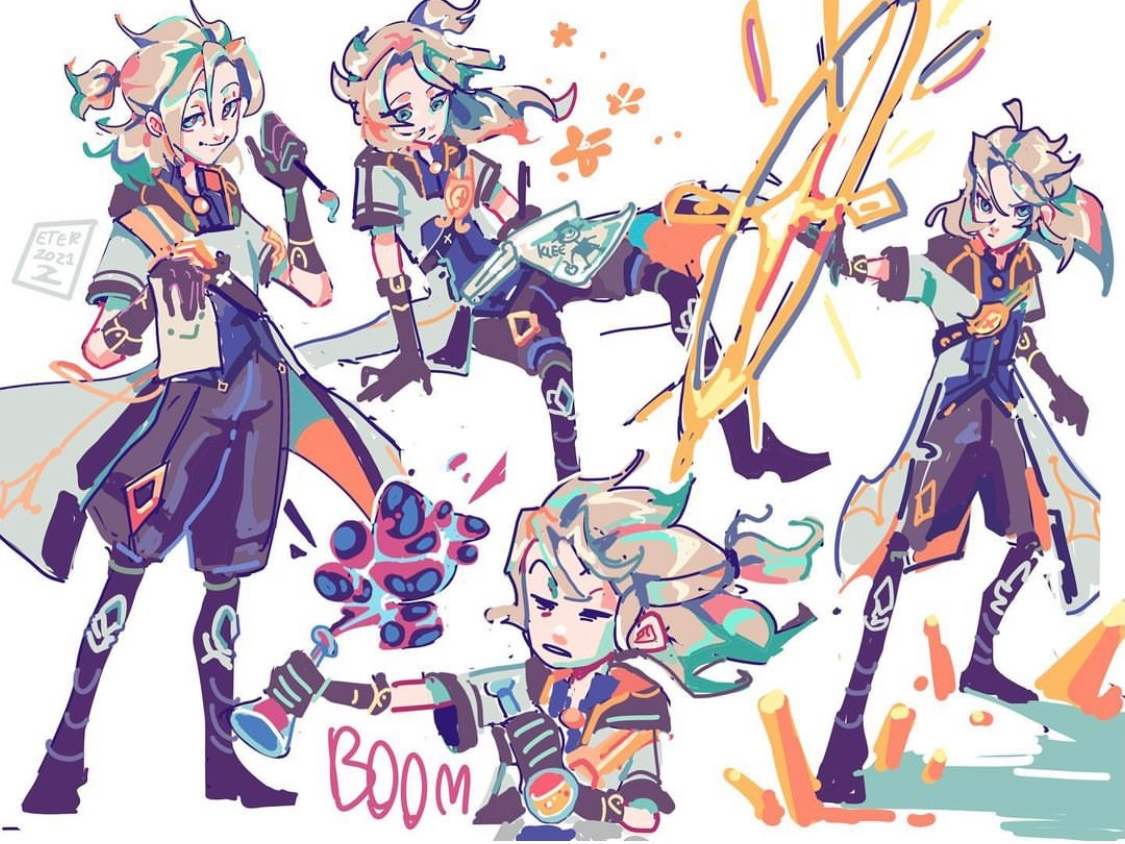 [Fan art share] Eter_nation is easily my favorite genshin artist ...