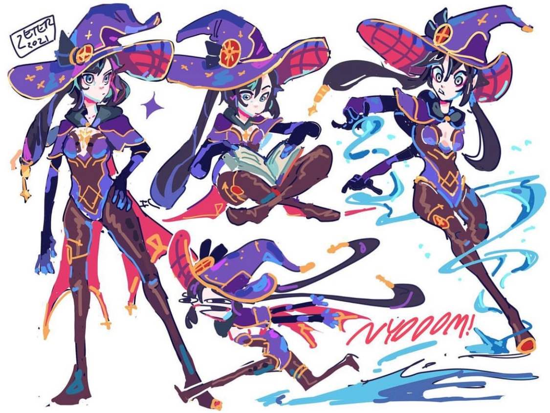 [Fan art share] Eter_nation is easily my favorite genshin artist ...