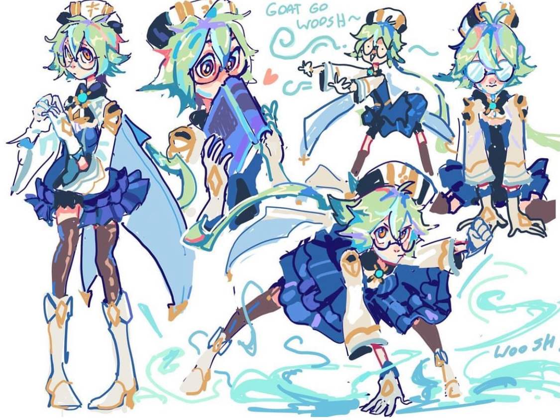 [Fan art share] Eter_nation is easily my favorite genshin artist ...