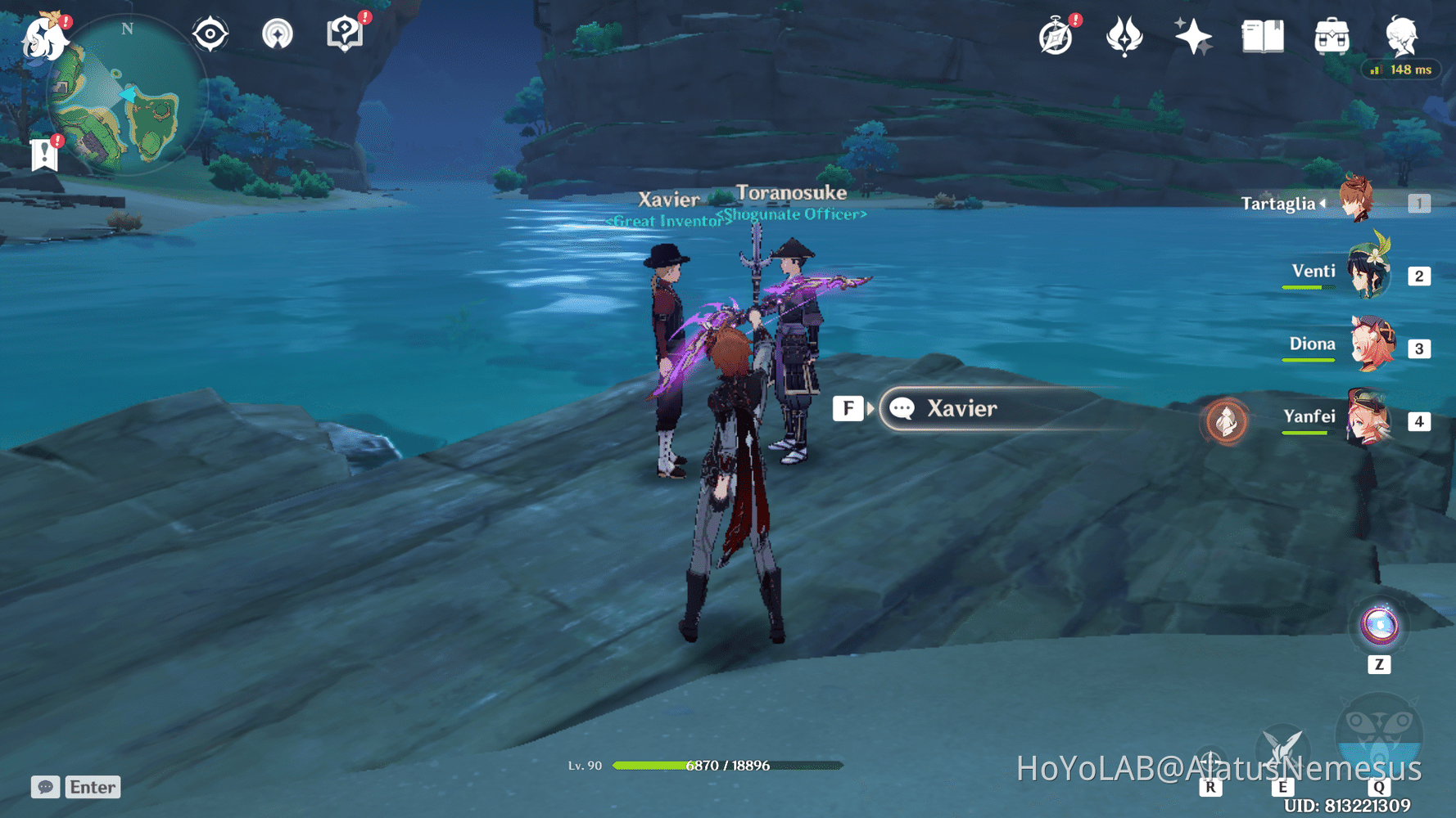 "The Seventh Samurai" Inazuma Reputation Quest Genshin Impact | HoYoLAB