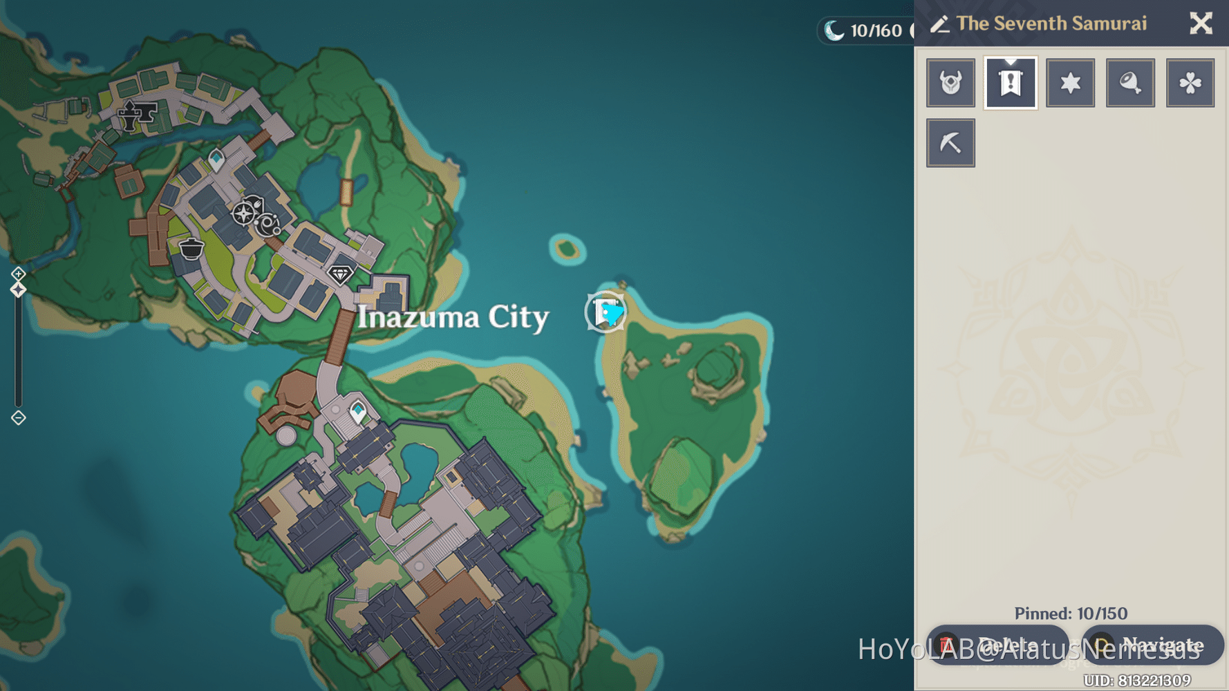 "The Seventh Samurai" Inazuma Reputation Quest Genshin Impact | HoYoLAB