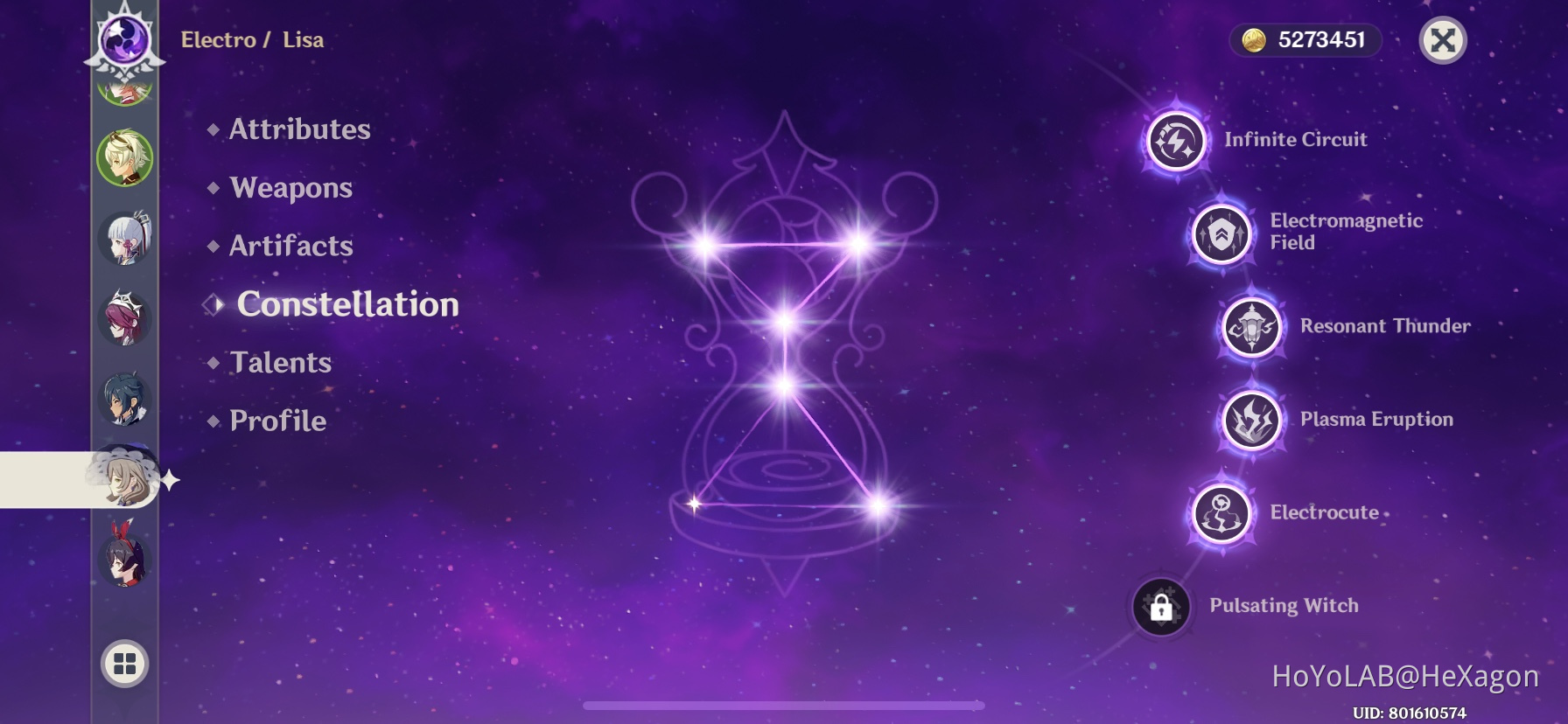 Suggestion For Lisa Build Genshin Impact | HoYoLAB