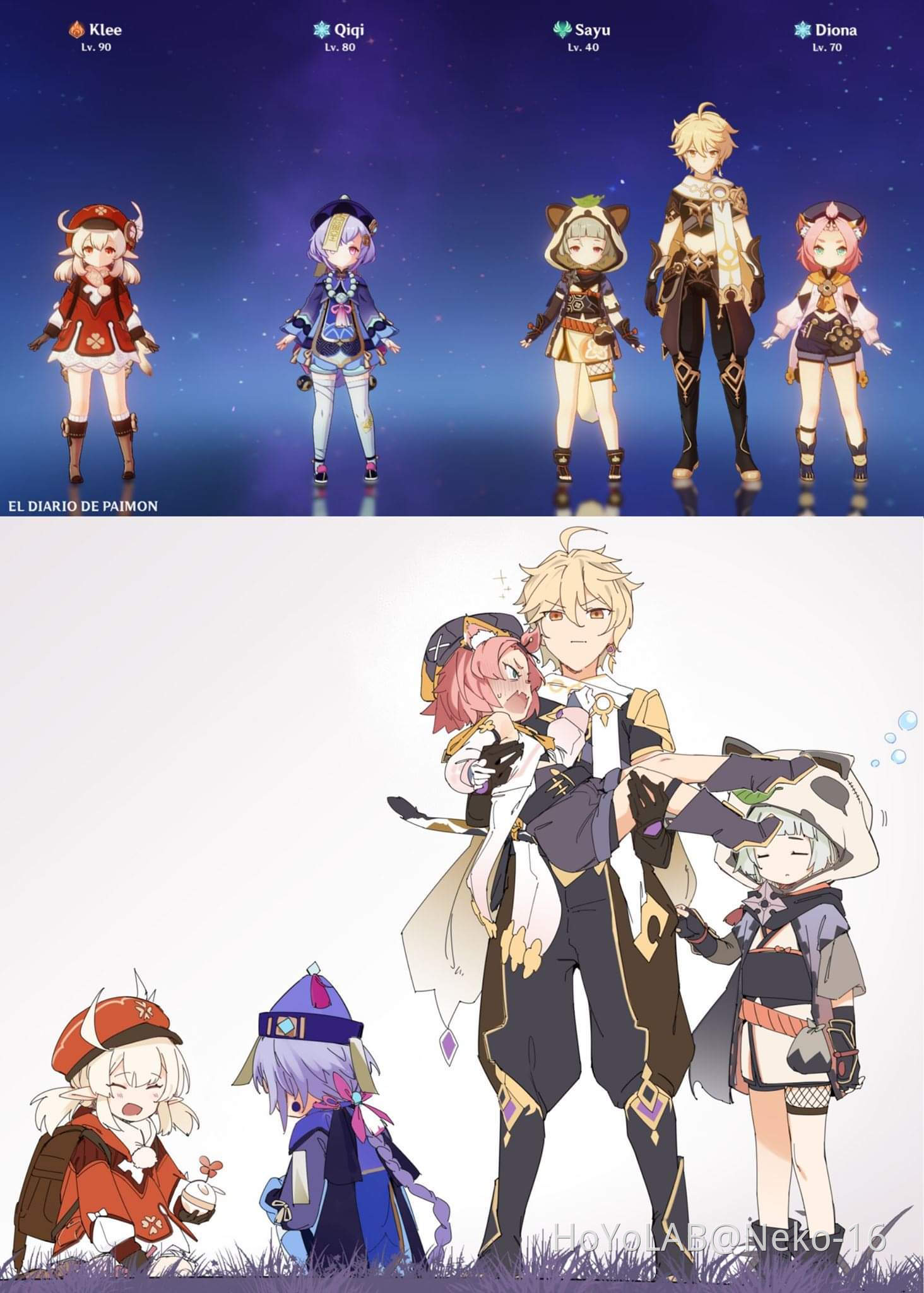 Equipo de lolis ♡ Genshin Impact | HoYoLAB