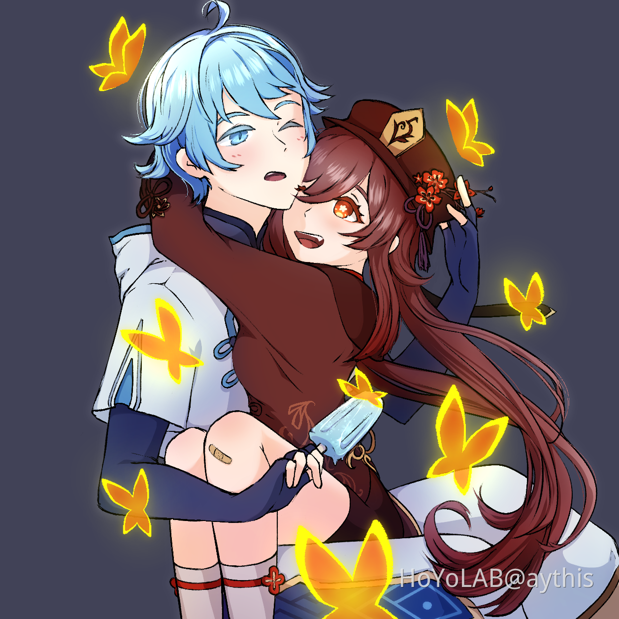 Hu Tao x Chongyun Genshin Impact | HoYoLAB