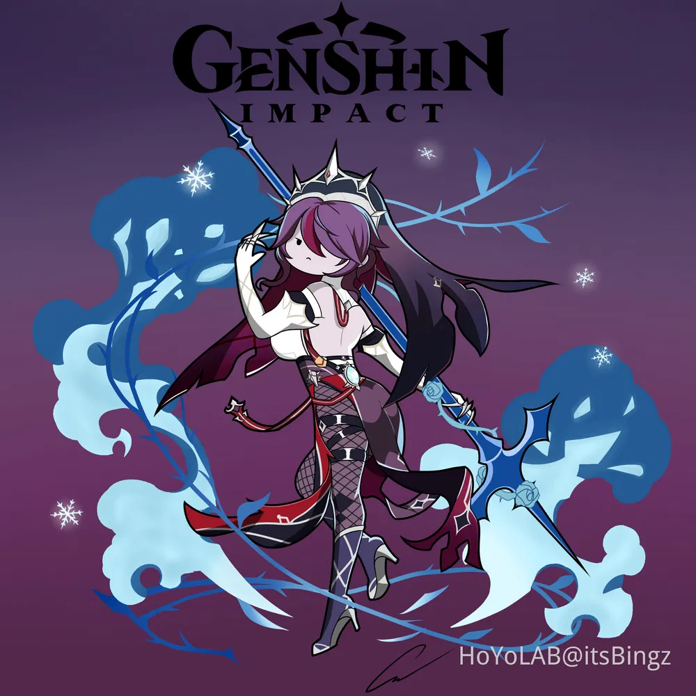 Rosaria Banner Fan Art :D Genshin Impact | HoYoLAB