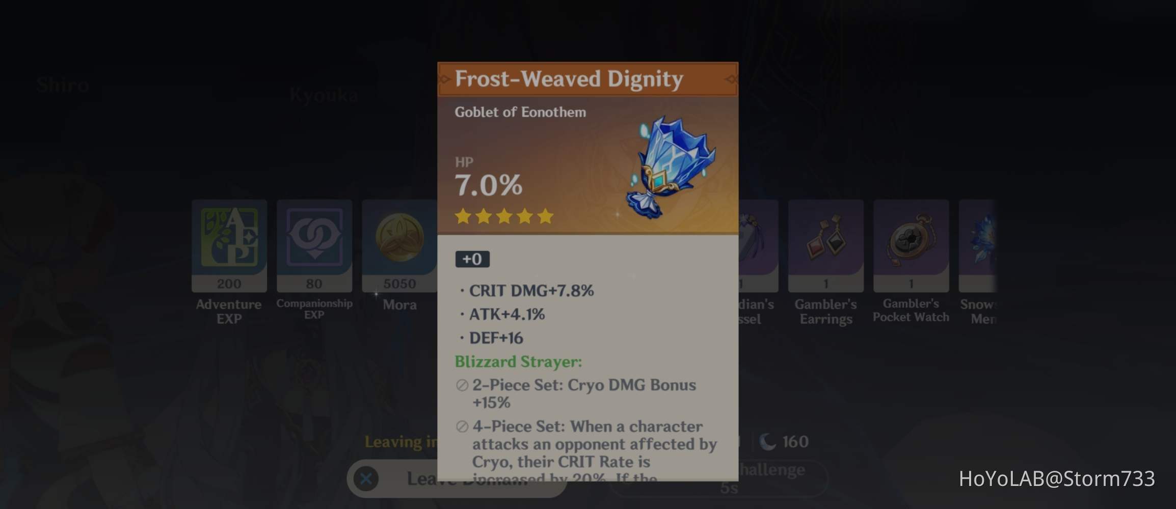 Why Mihoyo Why. Is it too much to ask for a cryo damage bonus goblet ...