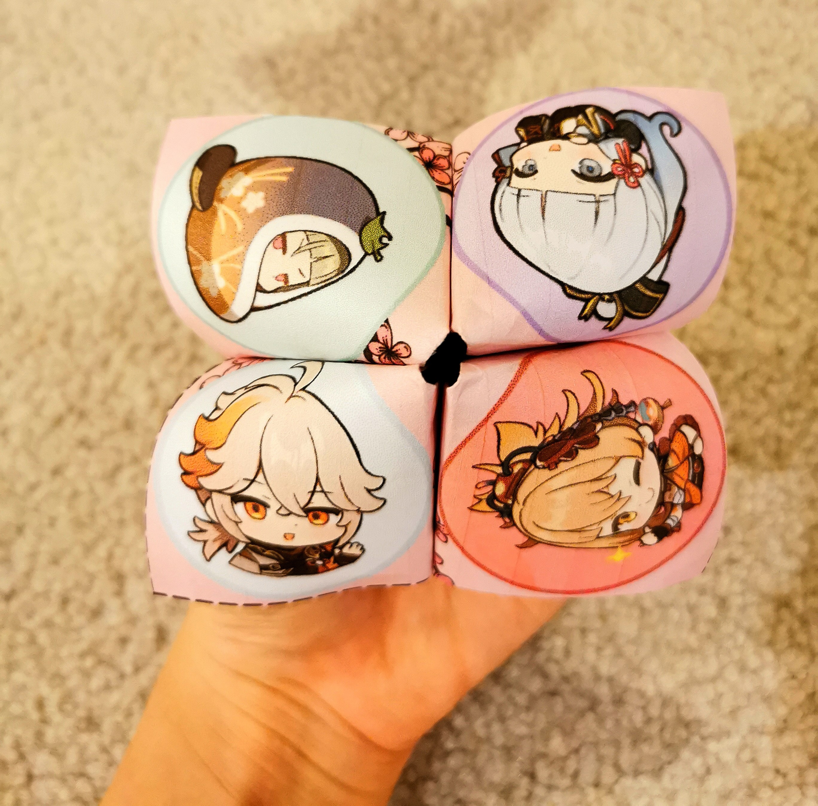Fortune Teller Origami- Inazuma themed Genshin Impact | HoYoLAB