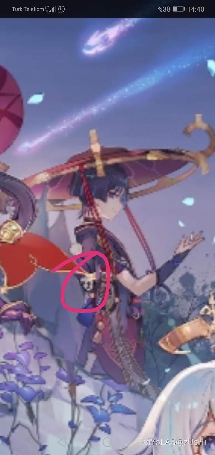 is thaht scaramouche's vision? o-o ( its not a leak its just a notice ...