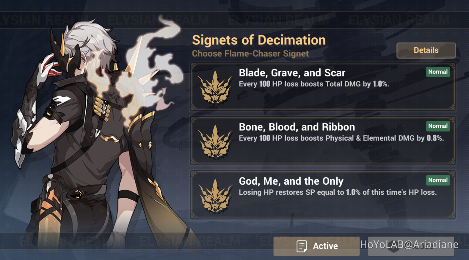 [Elysian Realm] HoFscion + Signet of Decimation Honkai Impact 3rd | HoYoLAB