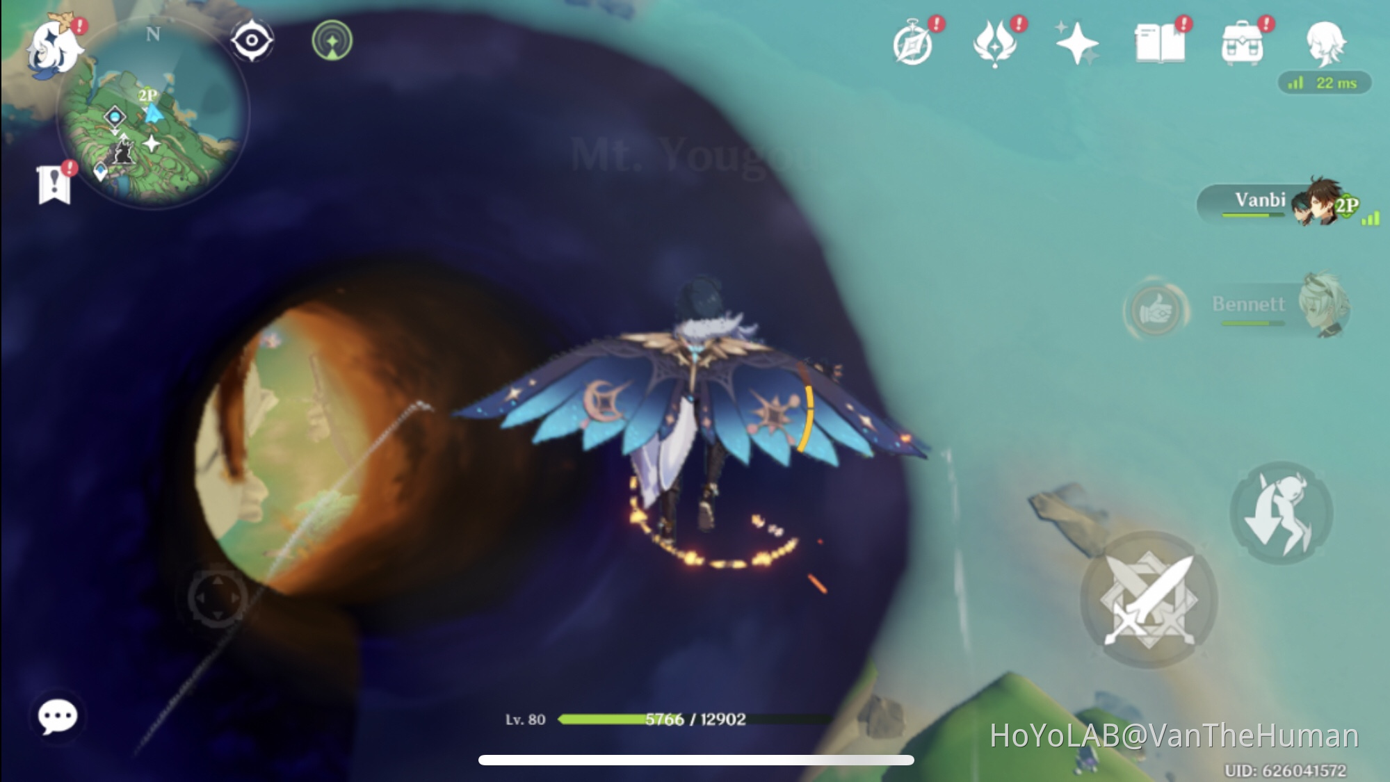 What Zhongli’s burst looks like from above Genshin Impact | HoYoLAB