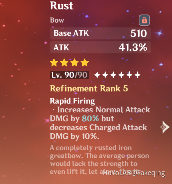 Question about Rust Attack damage Genshin Impact | HoYoLAB