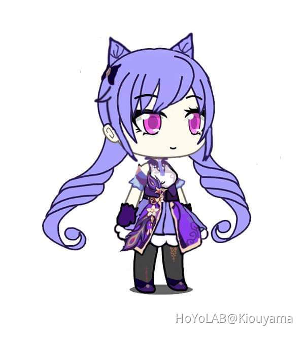 Keqing chibi!! Genshin Impact | HoYoLAB