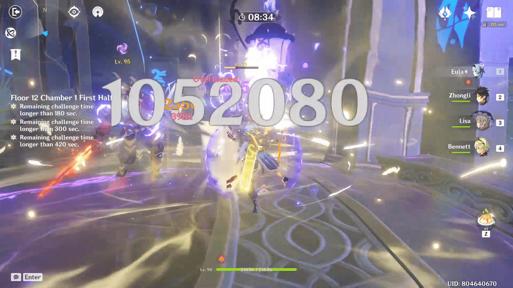 Eula 1M damage. Genshin Impact | HoYoLAB