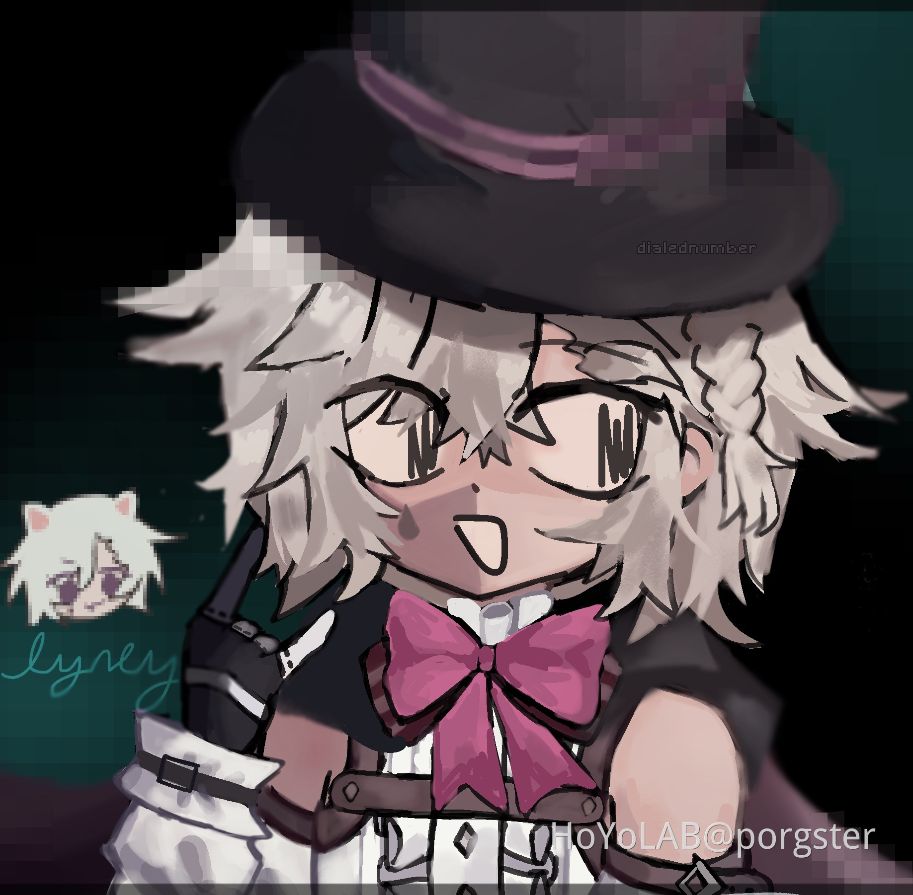 lyney fanart!! Genshin Impact | HoYoLAB