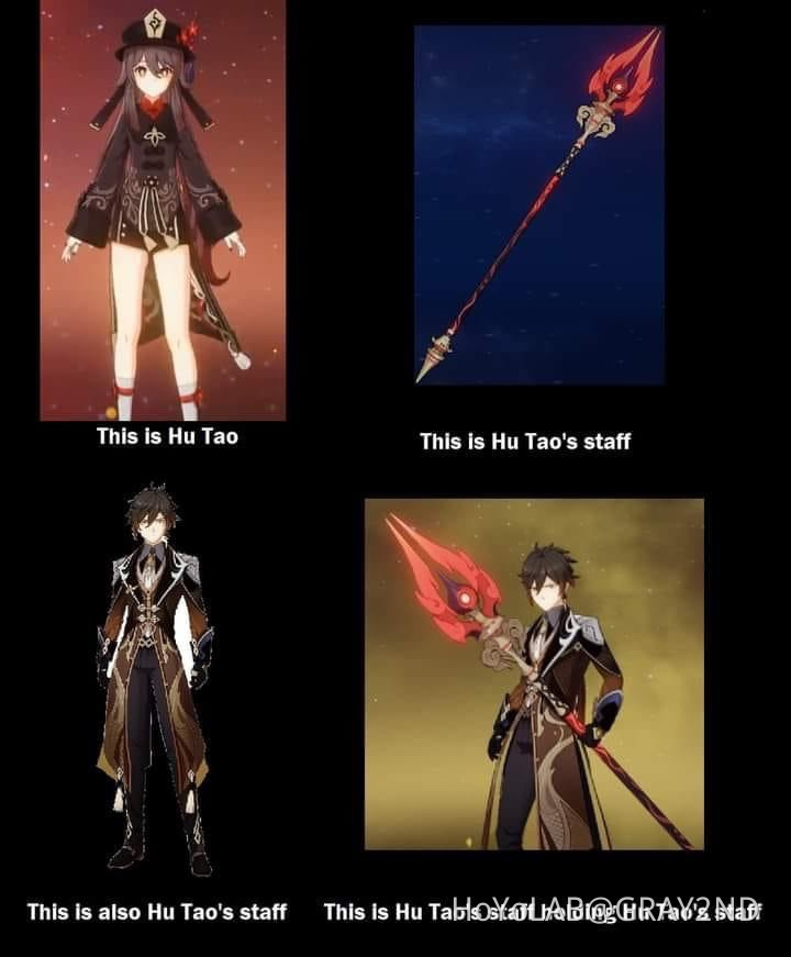This is Hutao Staff Genshin Impact | HoYoLAB