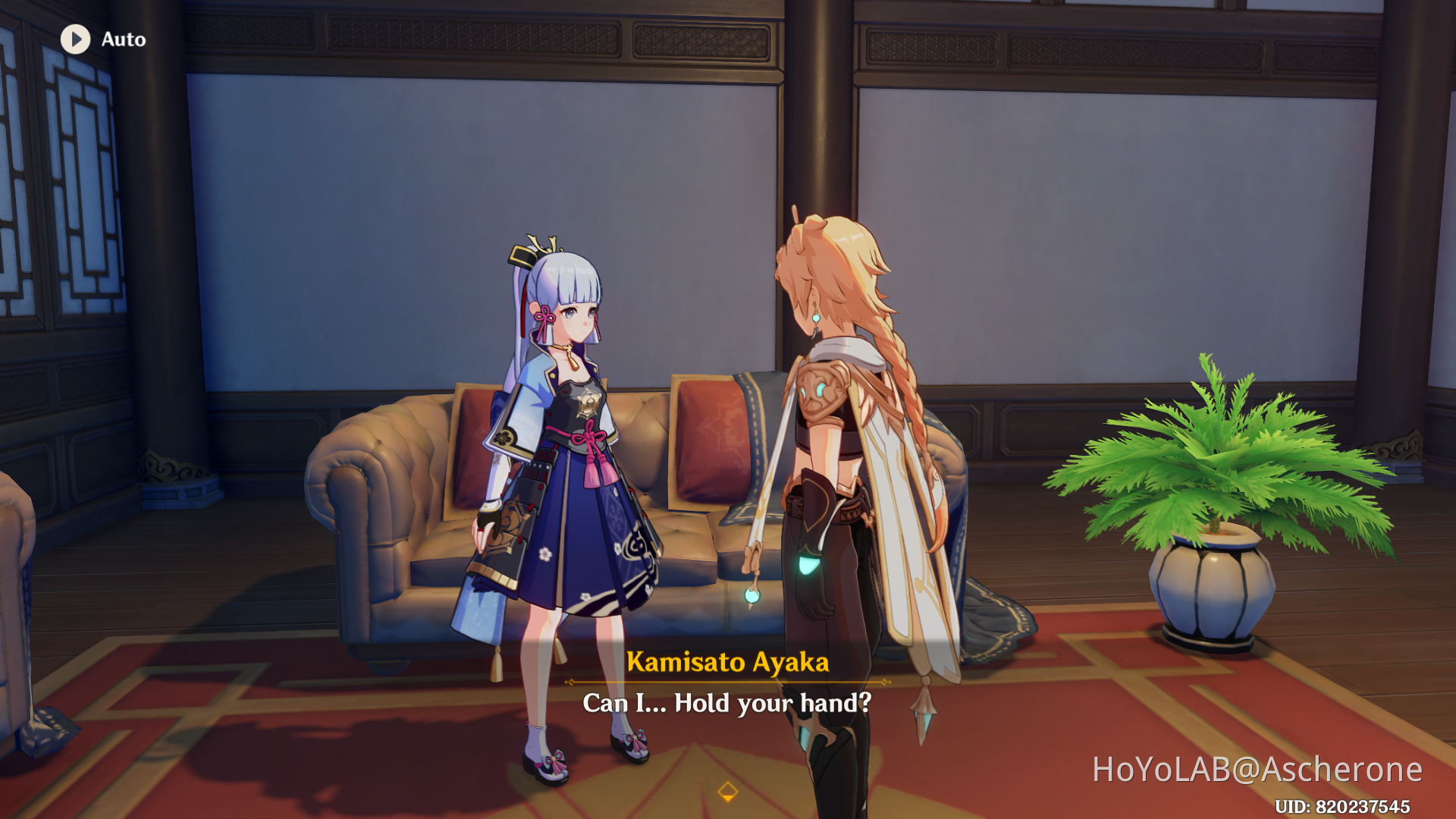 Ayaka Crushing on Aether Genshin Impact | HoYoLAB