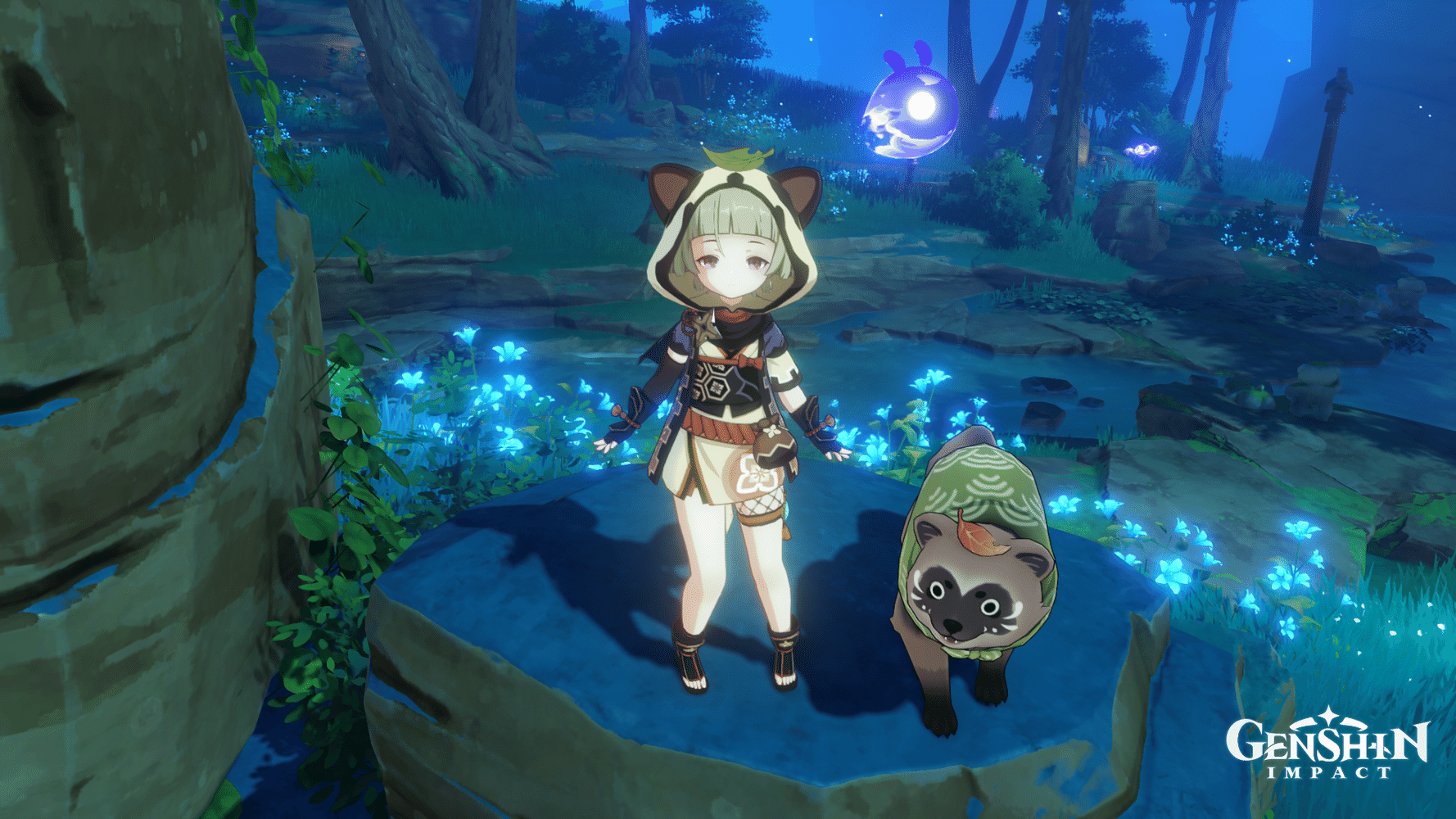 Sayu & Tanuki Genshin Impact | HoYoLAB