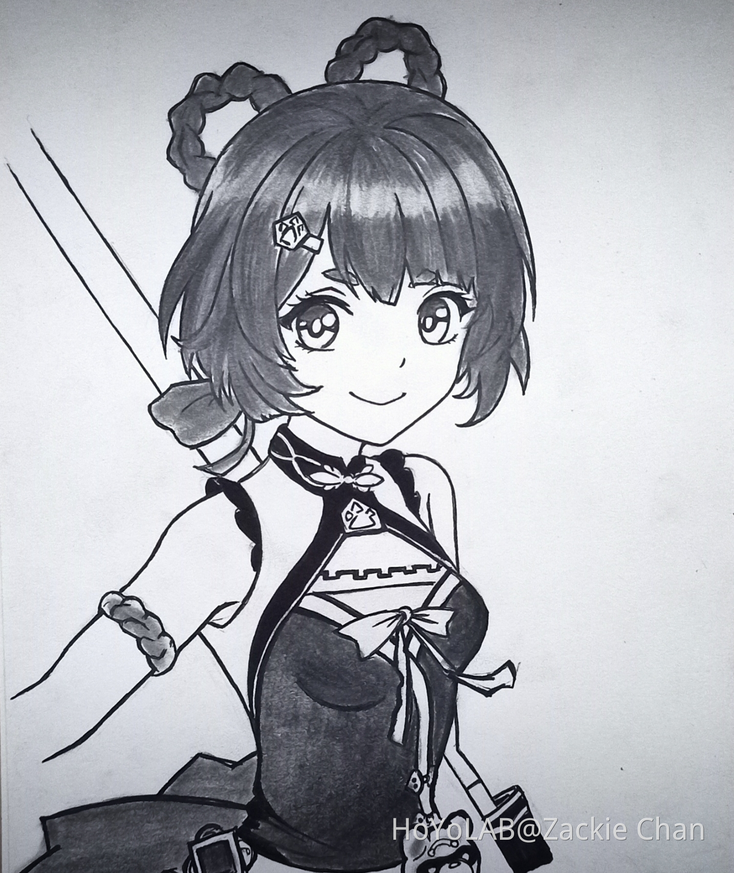 Xiangling Drawing Genshin Impact | HoYoLAB