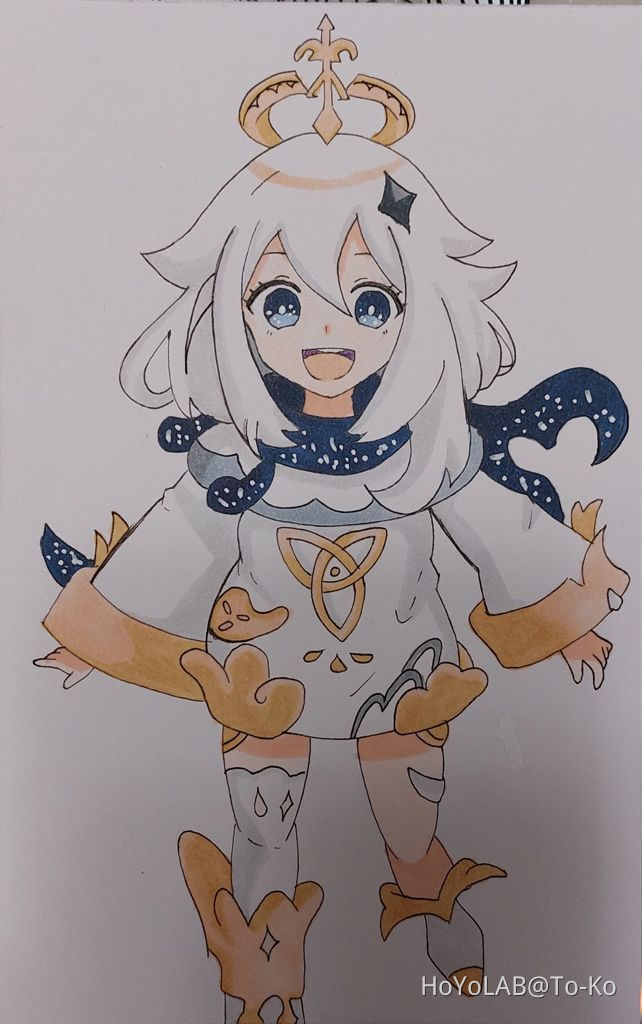 Paimon fan art ! Genshin Impact | HoYoLAB