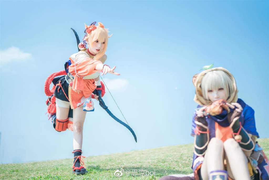 Yoimiya & Sayu Cosplay Genshin Impact | HoYoLAB