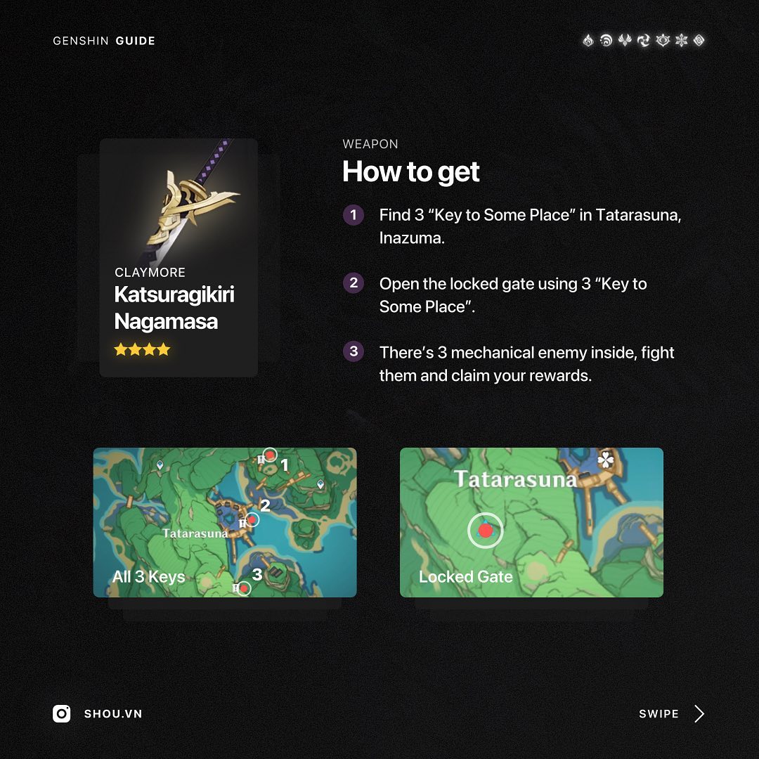 All Craftable Inazuma Weapons - miHoYo Player Community