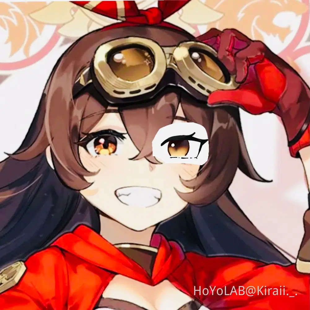 amber color eyes anime