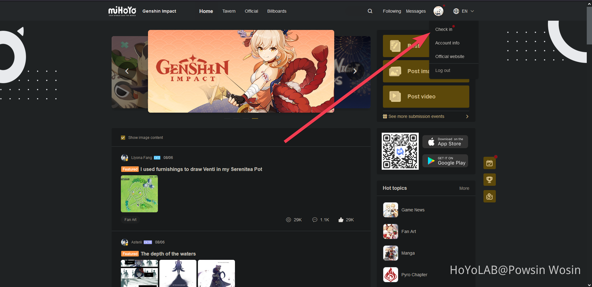 HoyoLab Mobile App - How can it be more useful and popular Genshin ...
