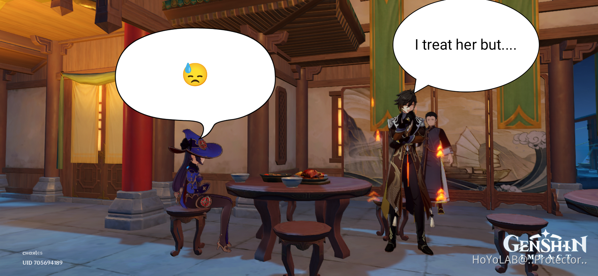 Zhongli and Mona broke be like: Genshin Impact | HoYoLAB