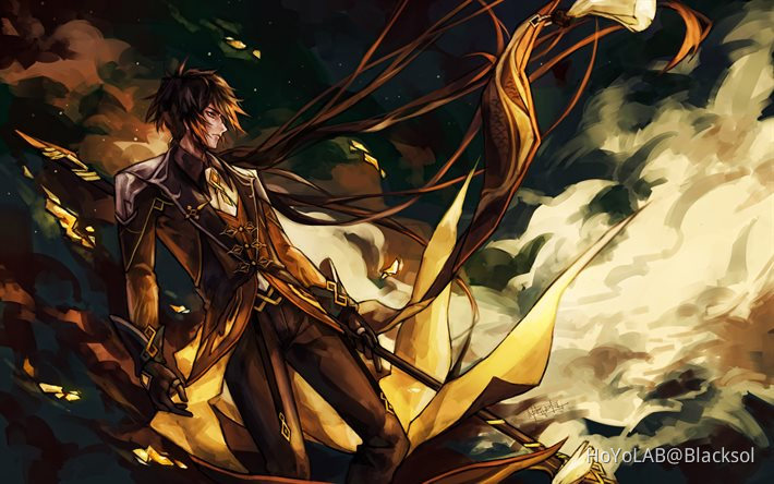 fanART Zhongli Genshin Impact | HoYoLAB