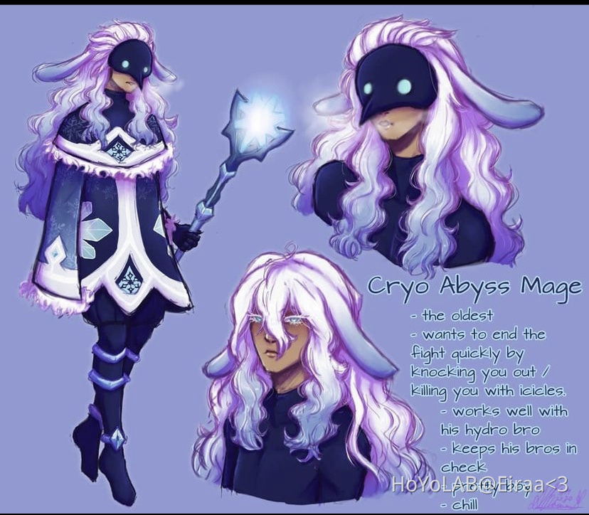 The abyss mages as humans | Genshin Impact | HoYoLAB