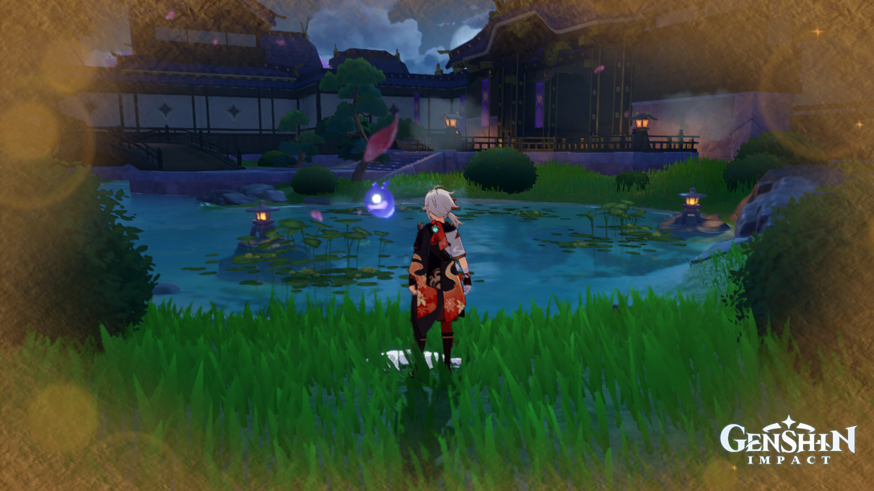 tomo sees his cat again Genshin Impact | HoYoLAB