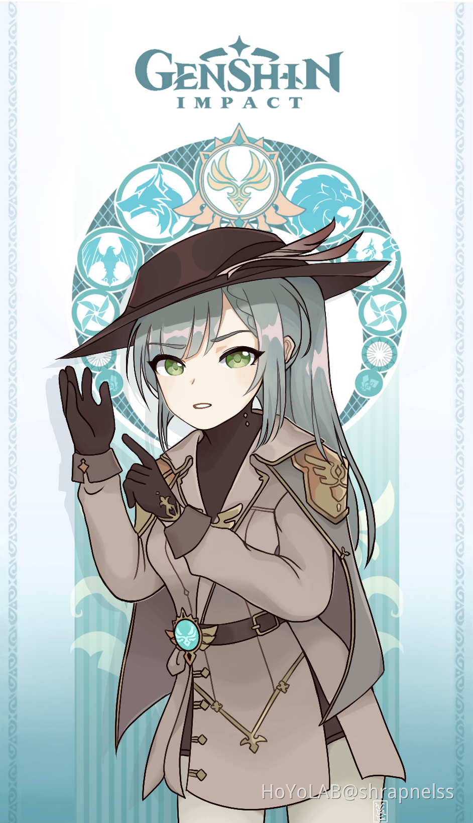 Velen - 5Star Anemo Bow User OC Genshin Impact | HoYoLAB