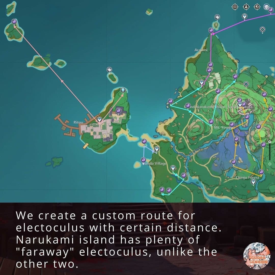 All 96 Electroculus Locations | Genshin Impact | HoYoLAB