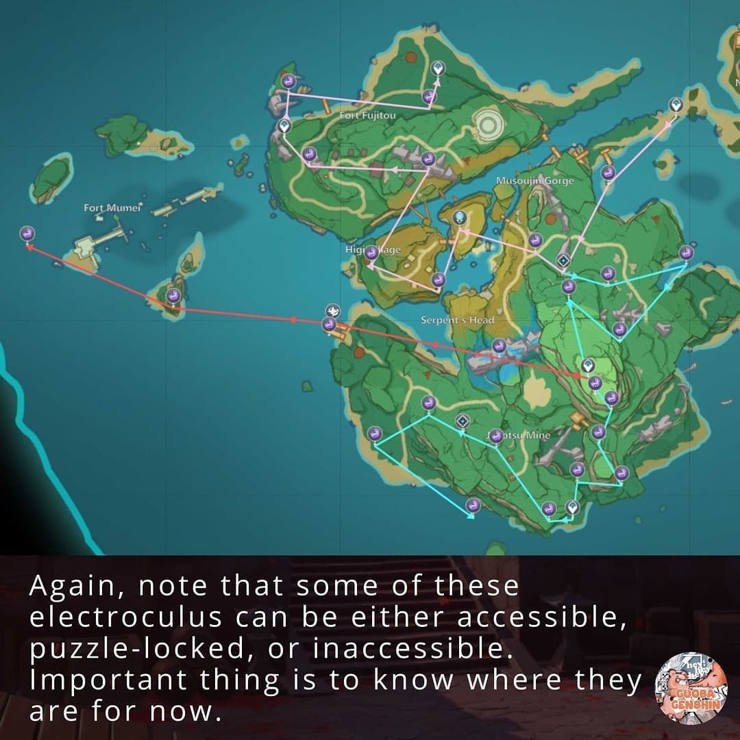 All 96 Electroculus Locations | Genshin Impact | HoYoLAB