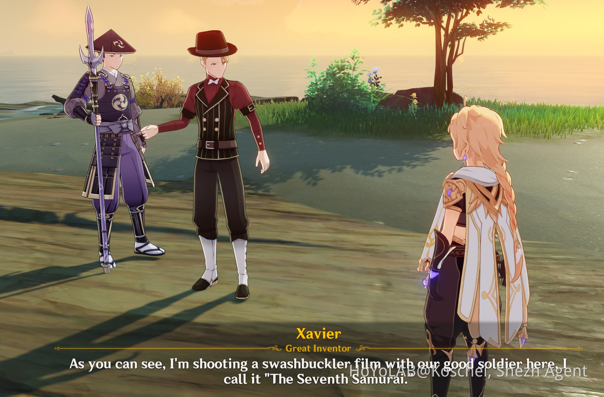 The Seventh Samurai, a Fontaine-Inazuma Production Genshin Impact | HoYoLAB