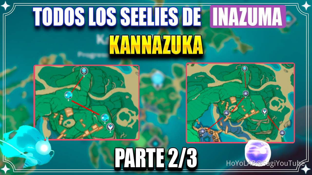 Todos los Seelies de Inazuma! Kannazuka (Tatarasuna) . Parte 2/3 ...