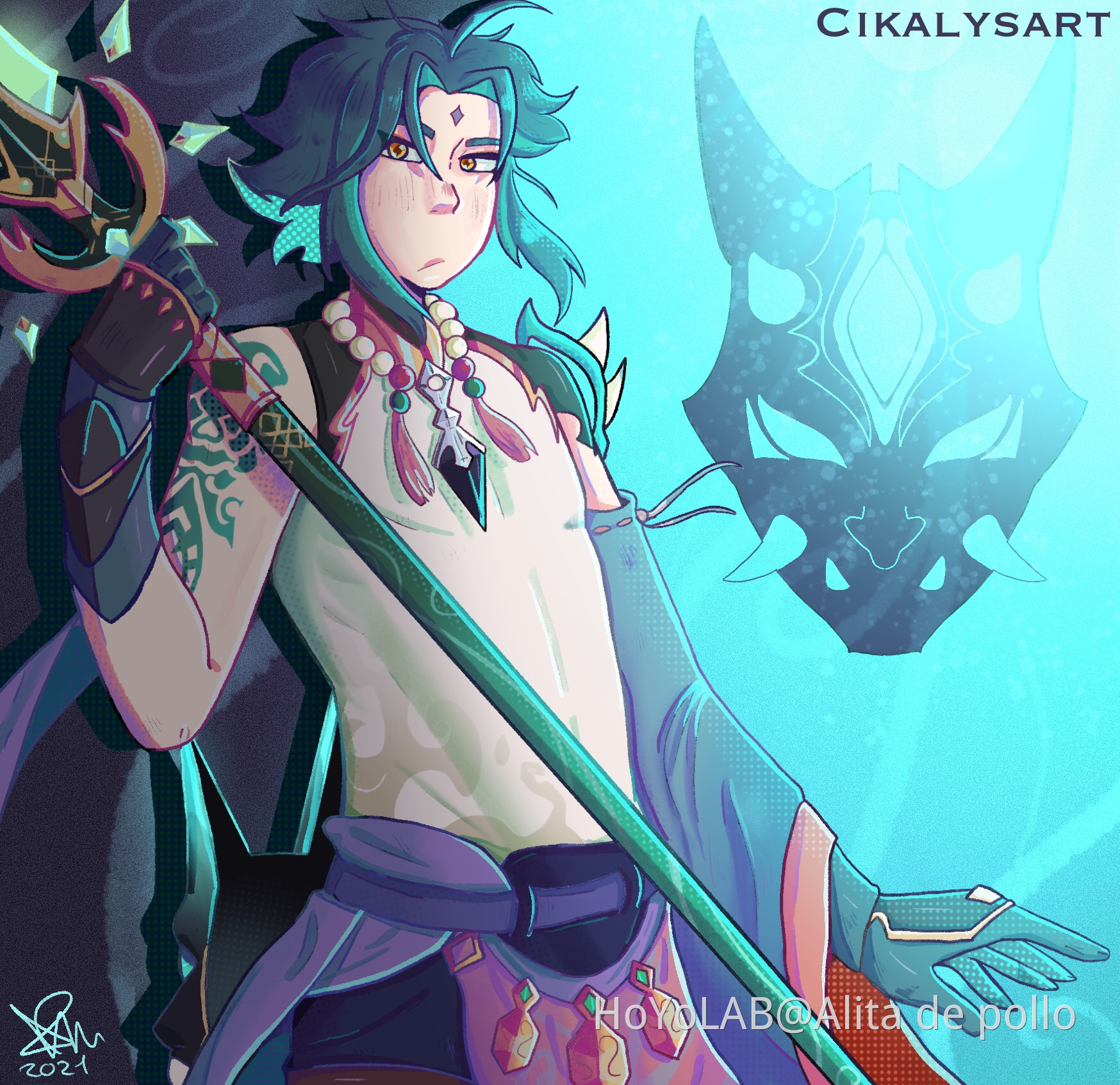 Xiao y Childe Genshin Impact | HoYoLAB
