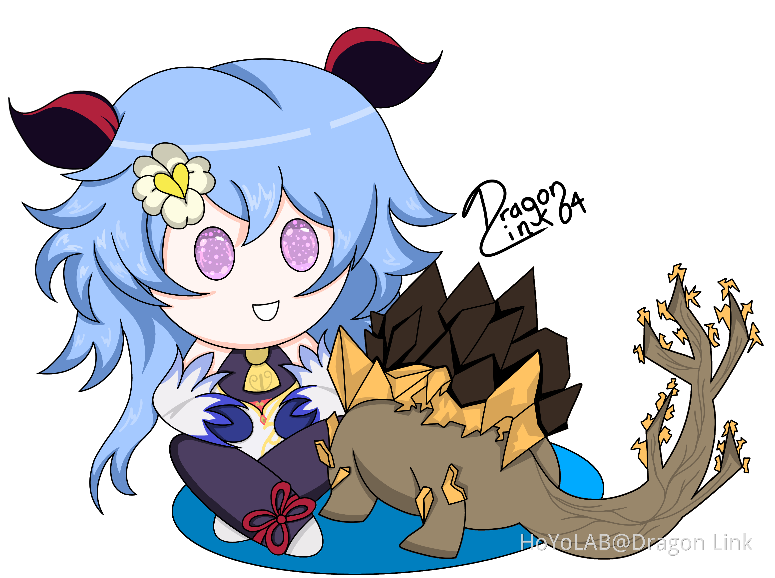 Ganyu chibi (?) Genshin Impact | HoYoLAB