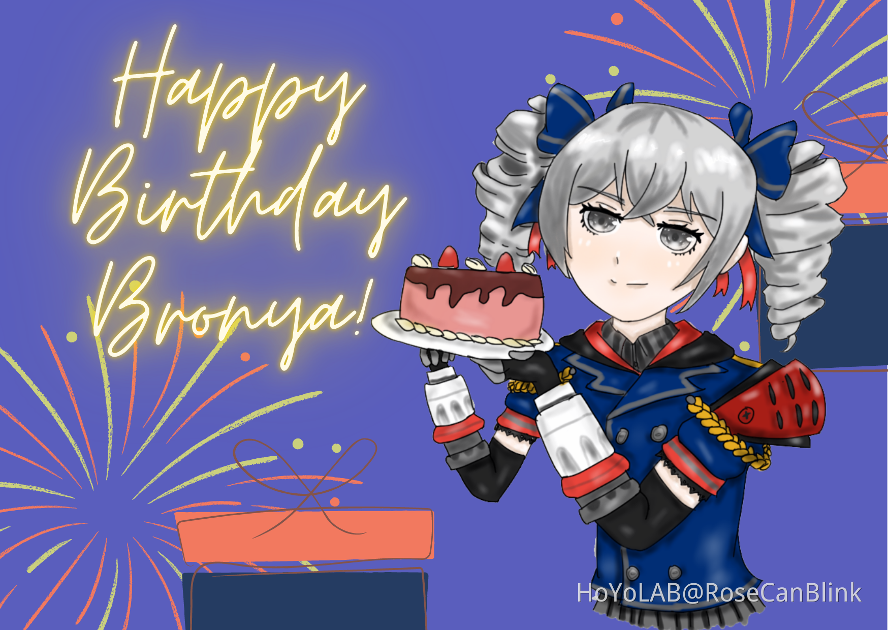 [Bronya's Birthday 2021] HAPPY BIRTHDAY BRONYA!! ️ ️ Honkai Impact 3rd ...