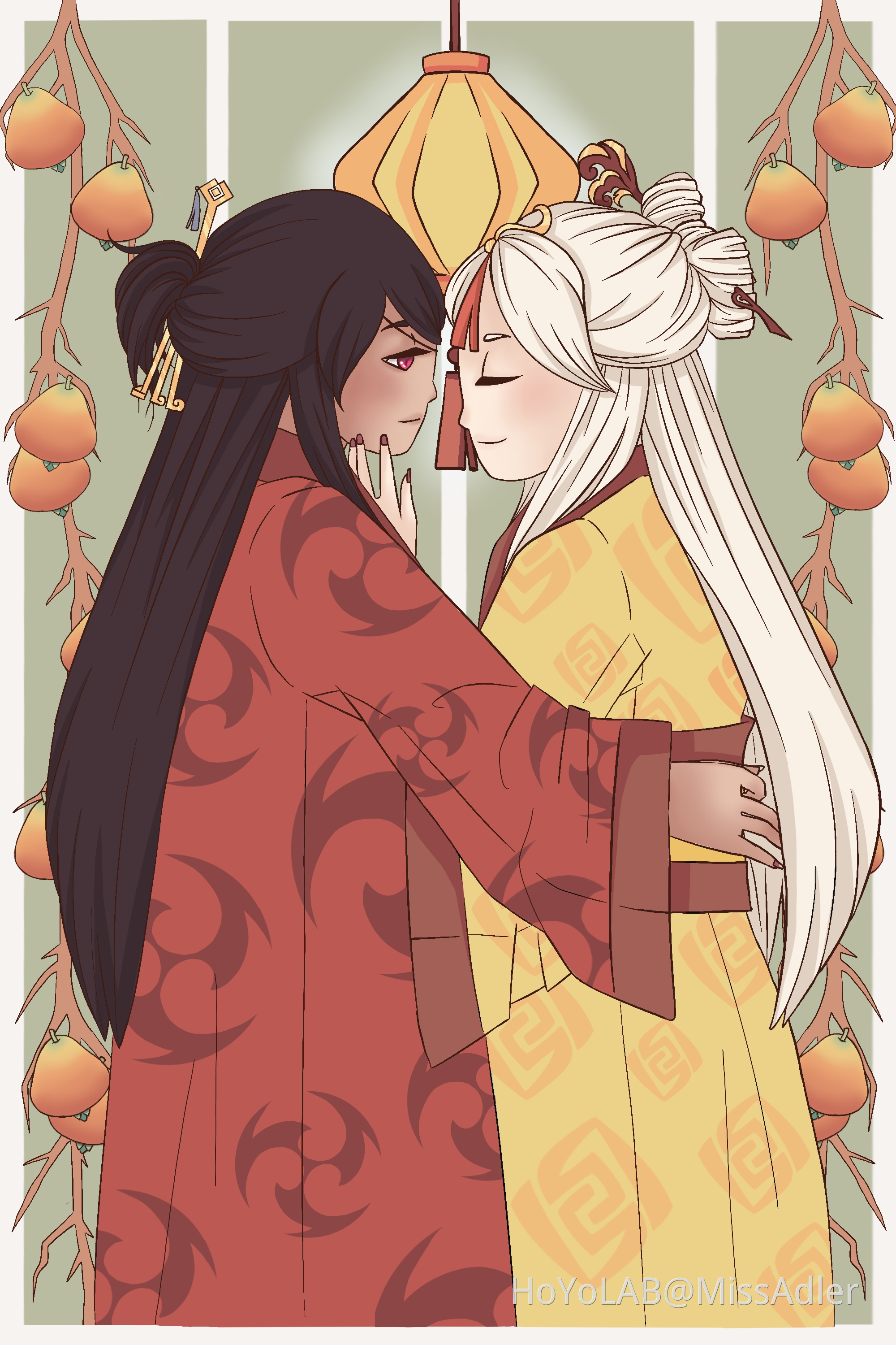 Ningguang X Beidou Fanart Genshin Impact Hoyolab
