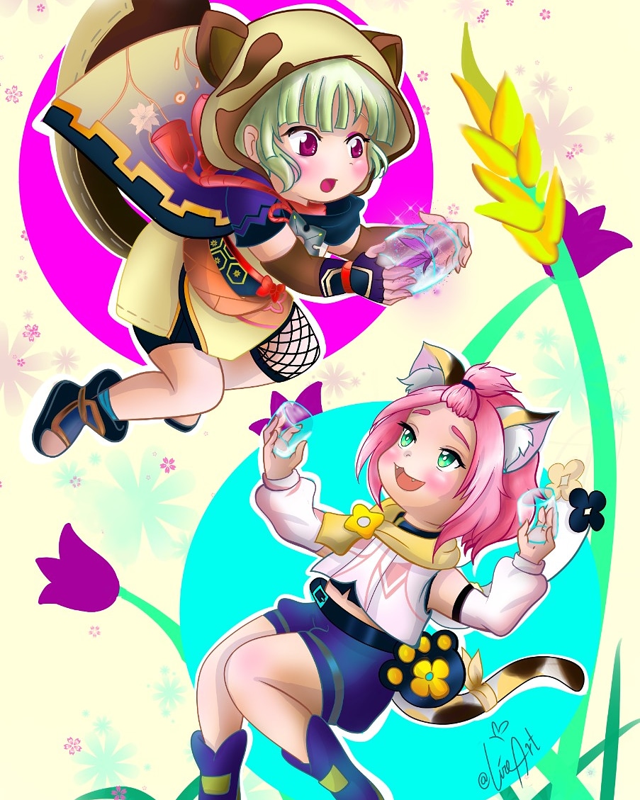 chibis sayu / Diona Genshin Impact | HoYoLAB